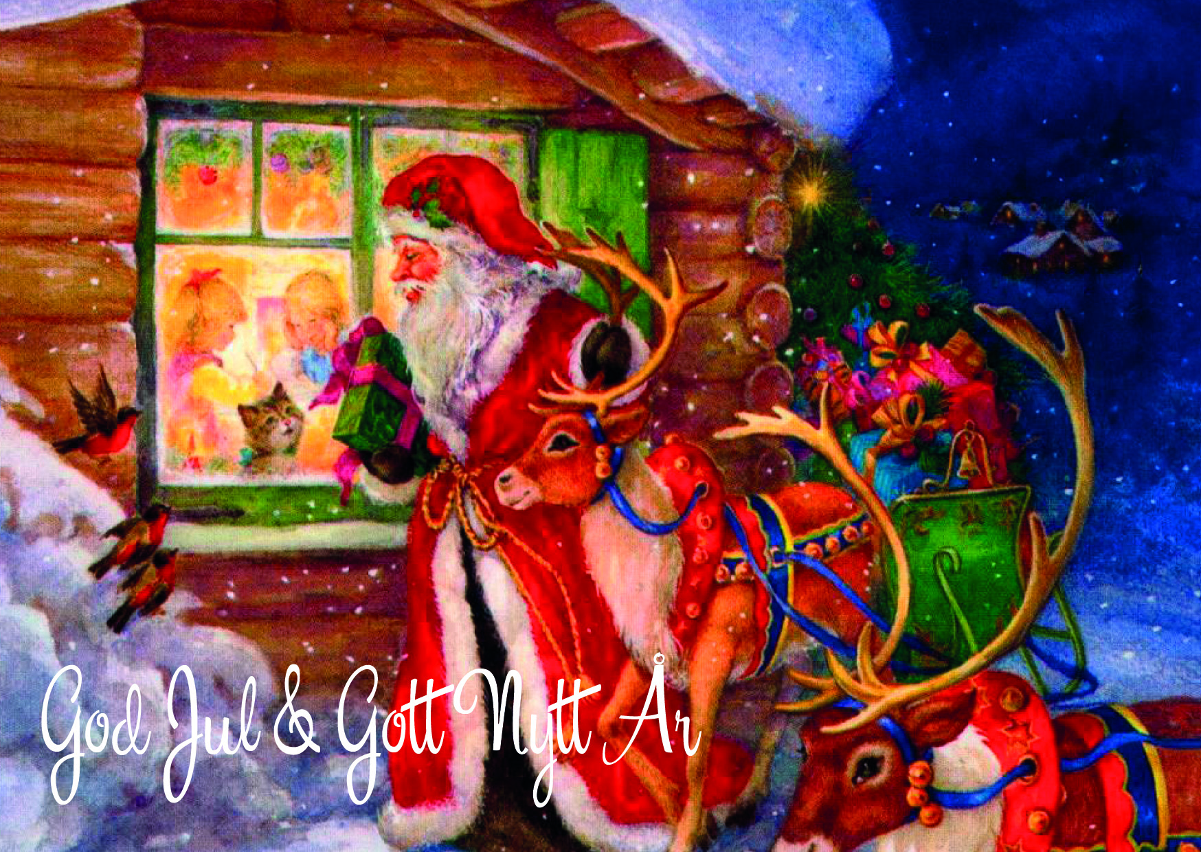 Julkort/Vykort - Åbergs Tryckeri